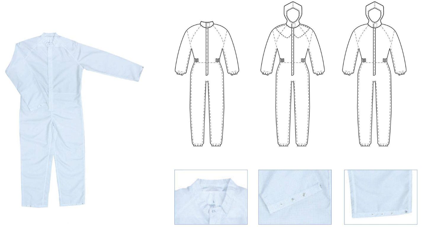 CLEANROOM COVERALL - SePro