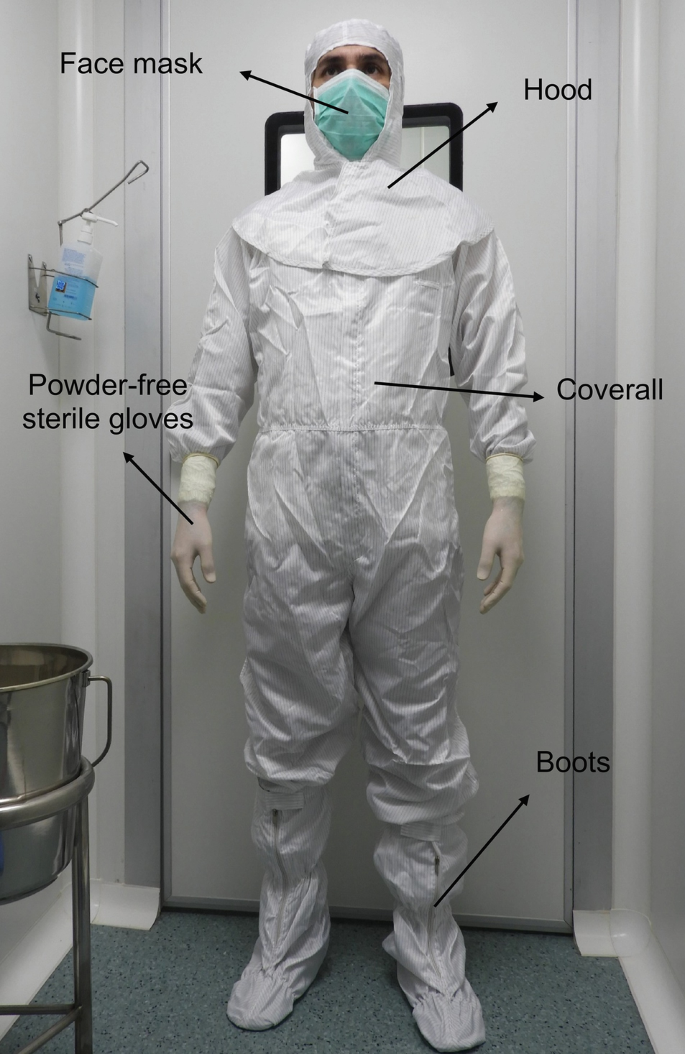 ISO STANDARD CLEANROOM COVERALL - SePro