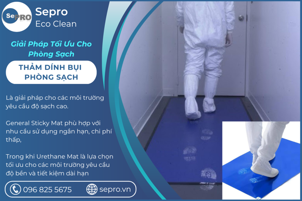 STICKY MAT - THE SOLUTION FOR CONTROLLED ENVIRONMENTS